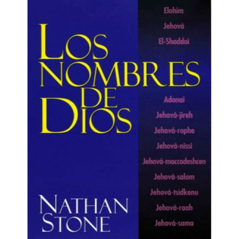 Los nombres de Dios - Nathan Stone - Libro