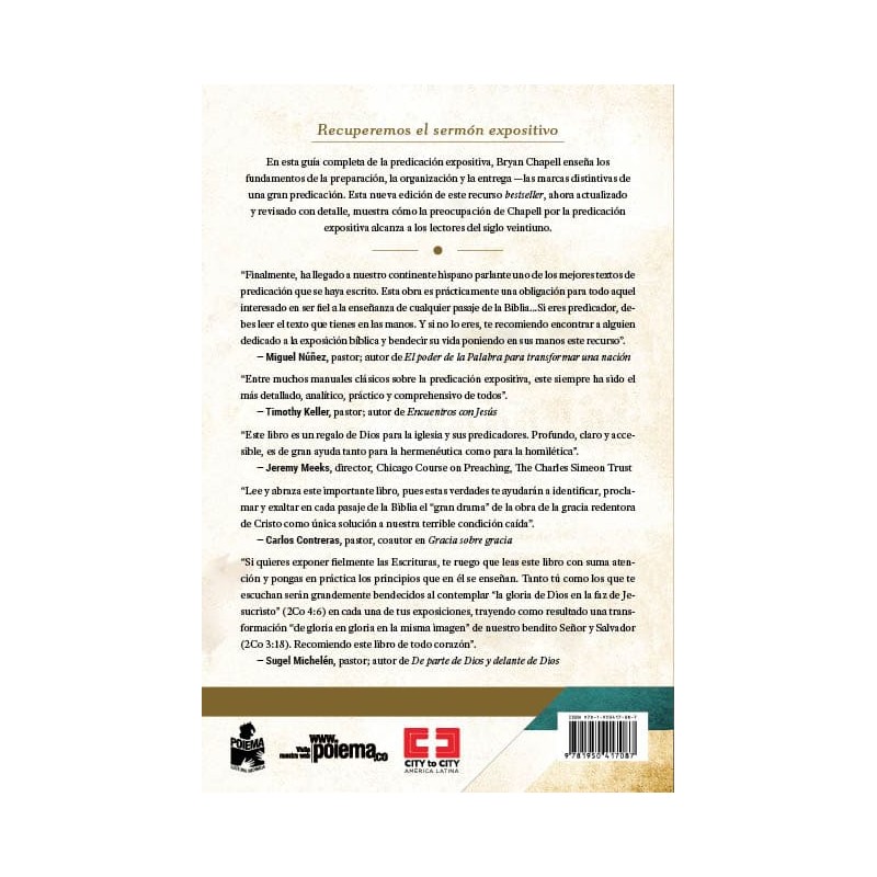 La predicación Cristocéntrica - Bryan Chapell - Libro