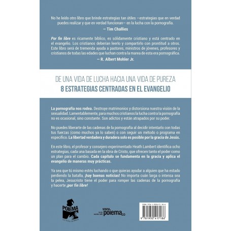 Por fin libre - Heath Lambert - Libro