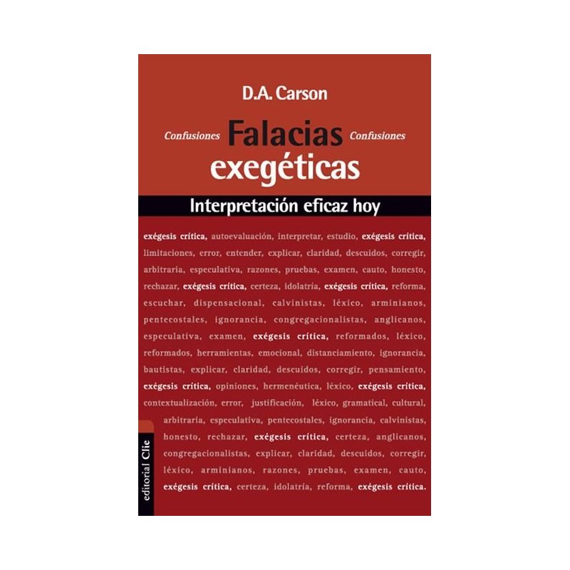 Falacias Exegéticas - Donald Carson - Libro