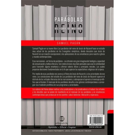 Las parábolas del reino de Jesús de Nazaret - Samuel Pagán - Libro